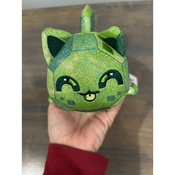 Aphmau | Toys | Aphmau Meemeows Emerald Green Cat Plush Toy Stuffed ...